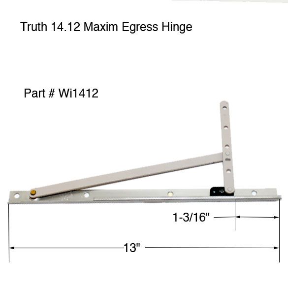 Truth Window Hinge 14.12 Maxim Egress
