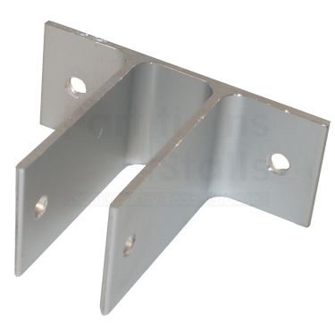 Partition Bracket Two Ear Aluminum